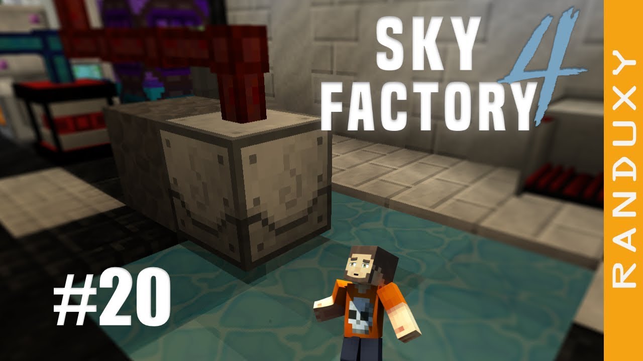 SkyFactory 4 - Ep.20 - Auto Fisher, Create and eat Storage Upgrade by ...
