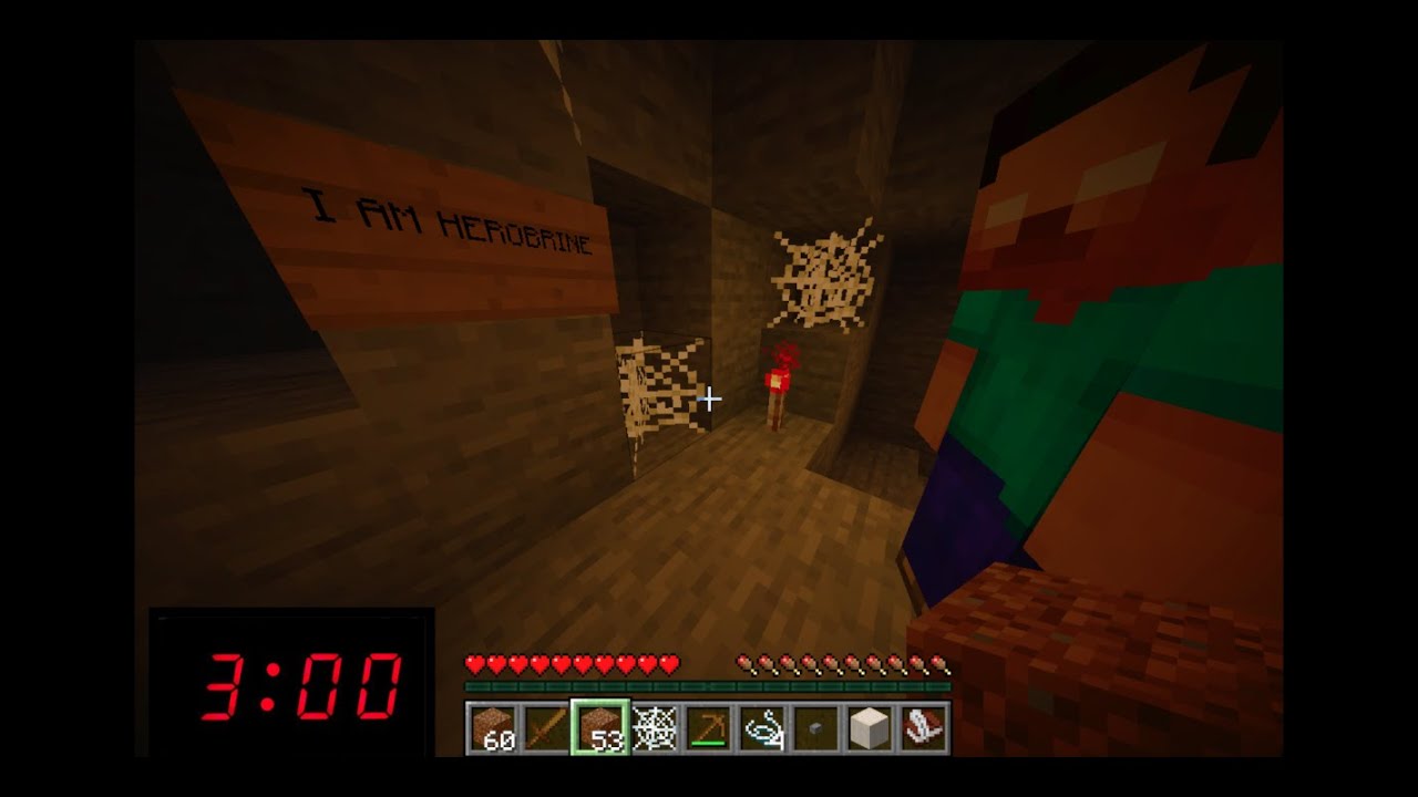 I Found HEROBRINE in My Minecraft World at 3AM!!! (EP. 2) - YouTube