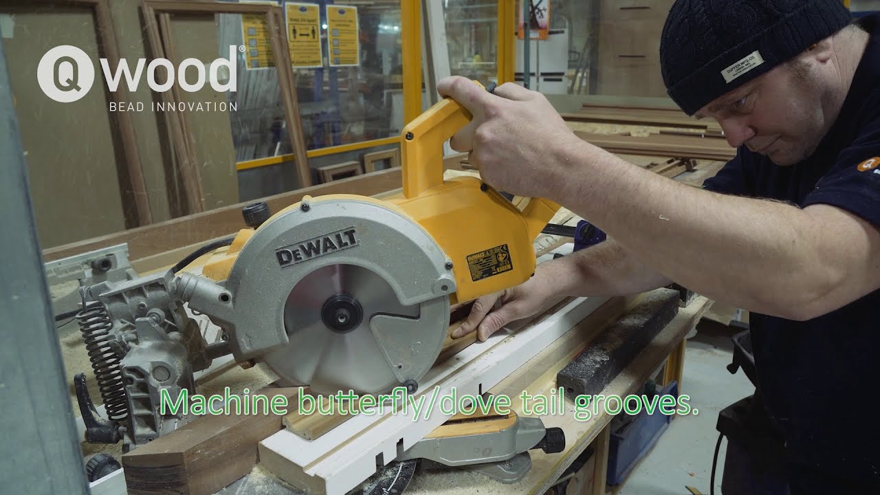 How to fit bolection mould to a timber or composite door with Qwood ...