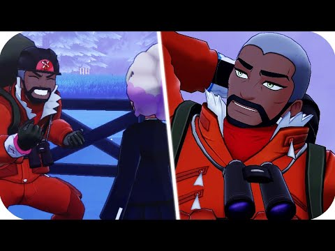 Pokémon Sword & Shield DLC : Peony 1st Battle (Crown Tundra) - YouTube