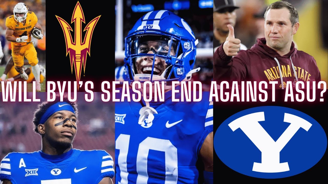 BYU Football VS ASU...Is This Where BYU's Season Ends? - YouTube