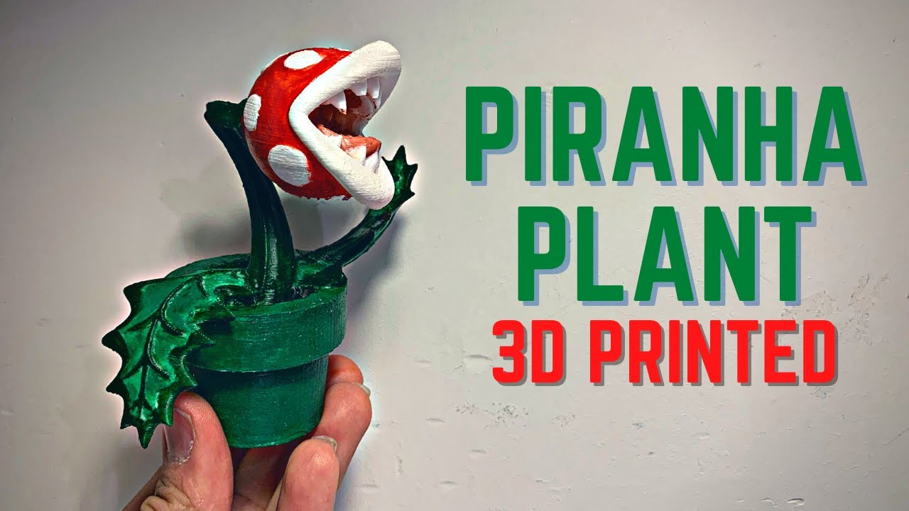 Printable Super Mario Piranha Plant