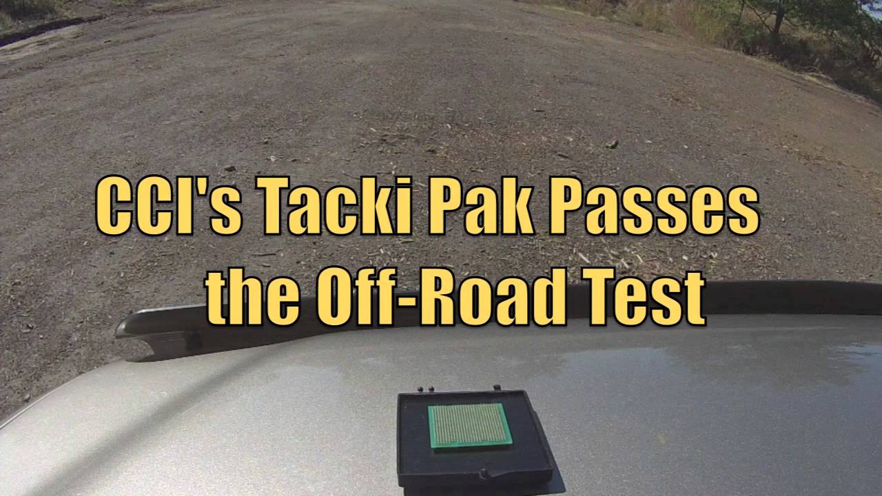 Tacki Pak Off Road Test - YouTube