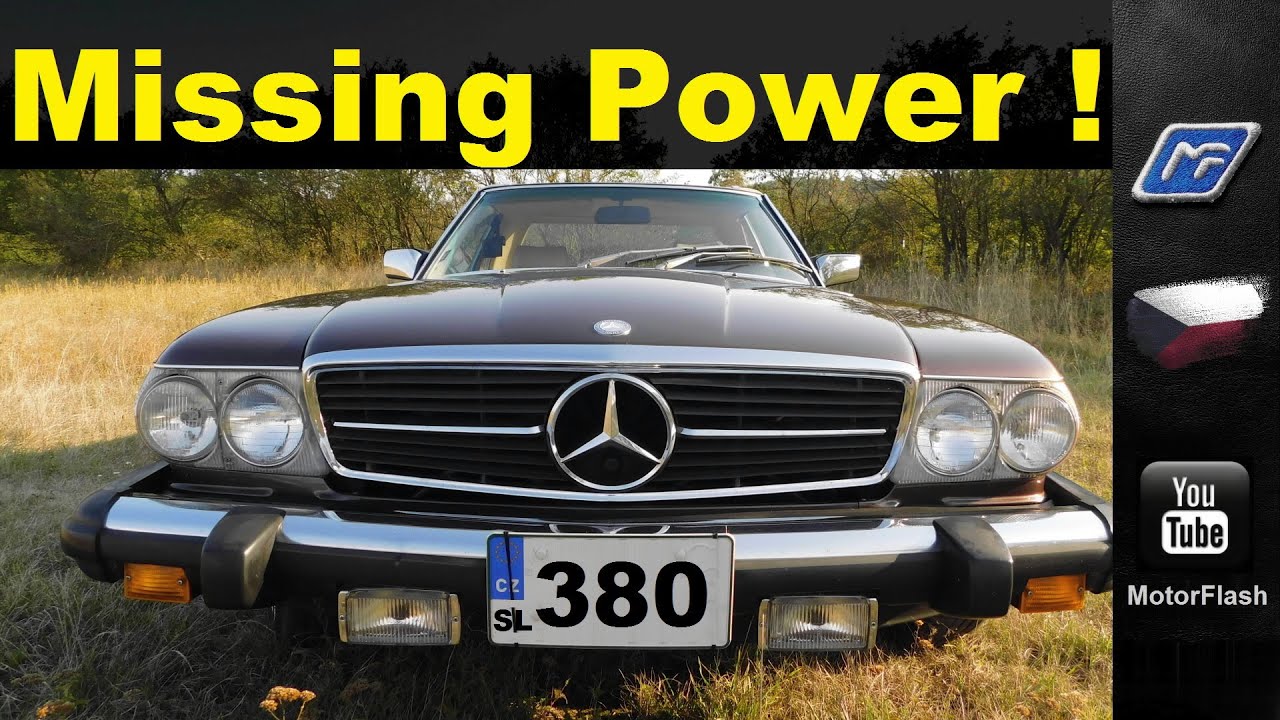 Missing Power! / Chybí Výkon! - Mercedes-Benz 380 SL (R107) - YouTube