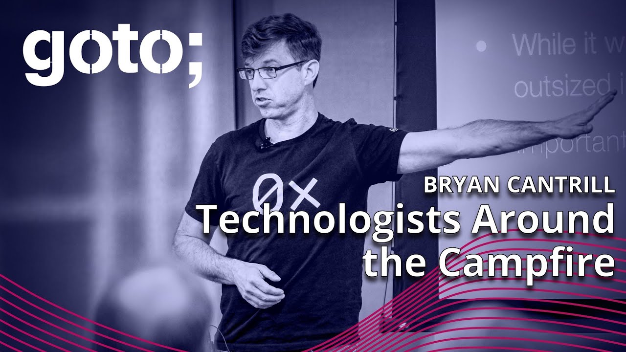 Social Audio as a Vector For Engineering Wisdom • Bryan Cantrill • GOTO ...