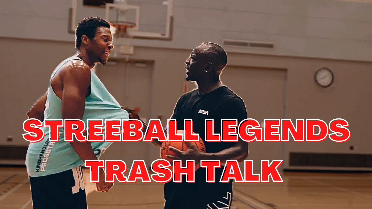 TRASH TALK WHEN PRO'S AND STREETBALLERS GO AT IT! KING OF THE COURT ...