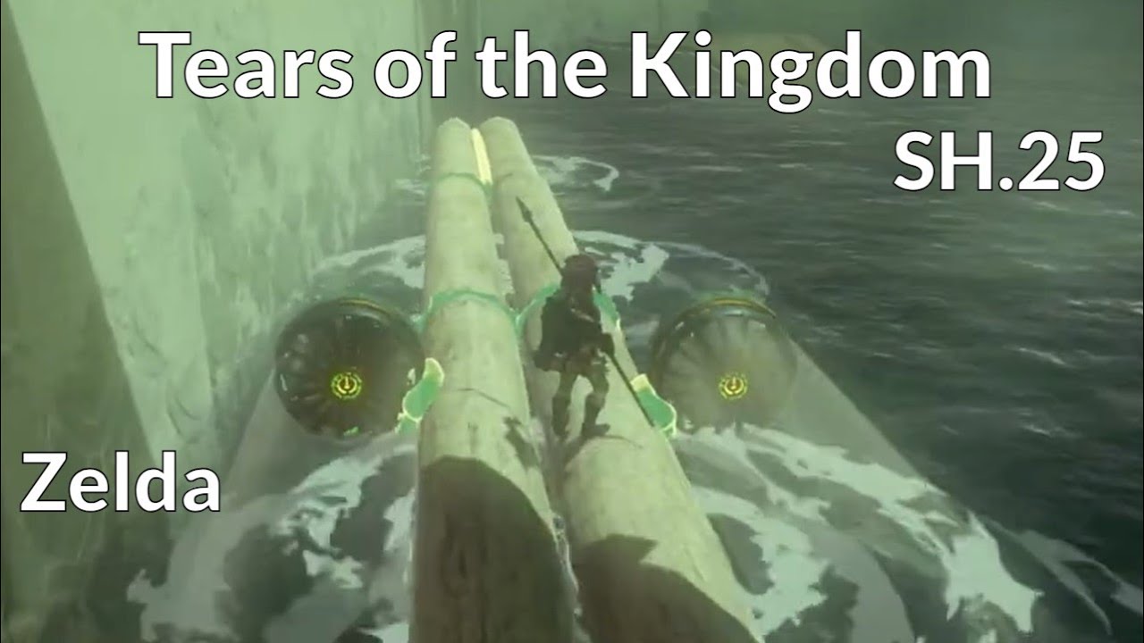 Zelda TotK - Building with Logs - Tajikats Shrine - YouTube