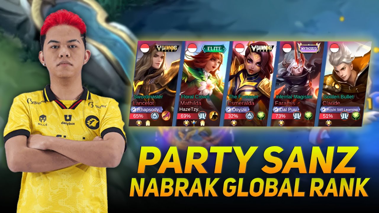 KETEMU TOP 123 GLOBAL RANK PARTY SILENT SANZ KGK GENTAR - YouTube