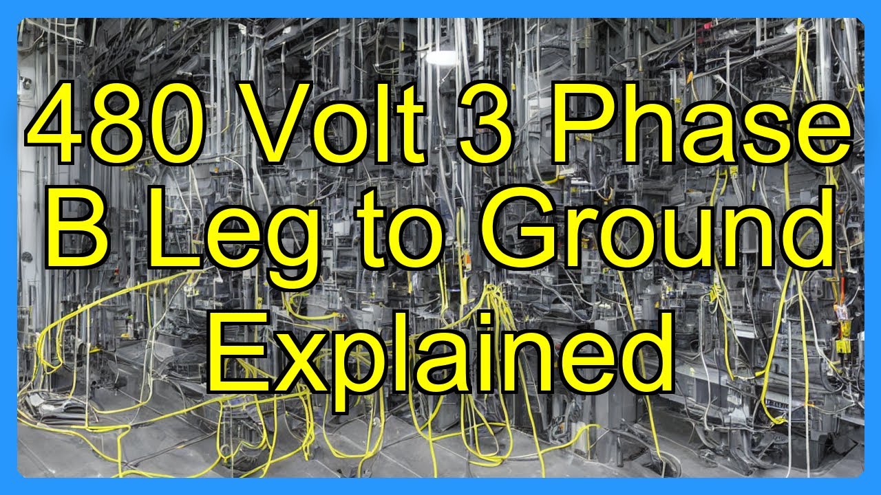 480 Volt 3 Phase B Leg to Ground (Corner Grounded) Explained - YouTube