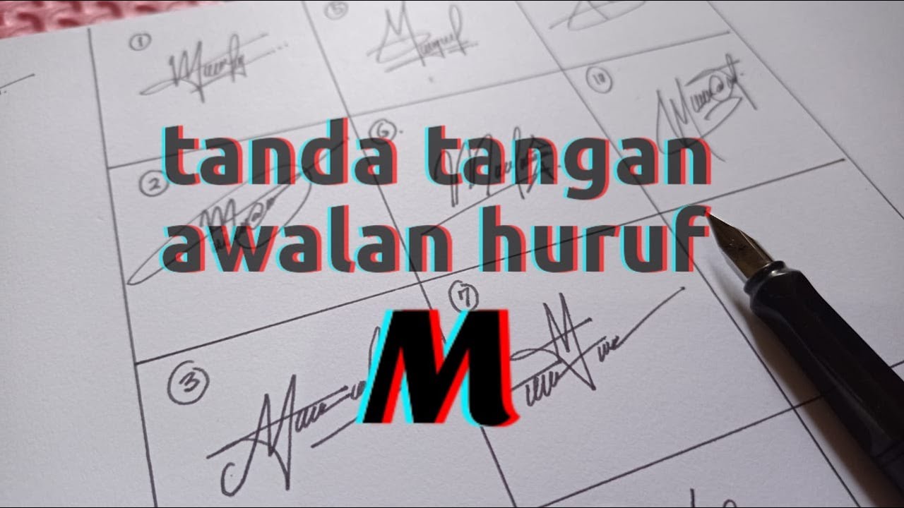 Inspirasi Tanda Tangan Awalan Huruf S Youtube