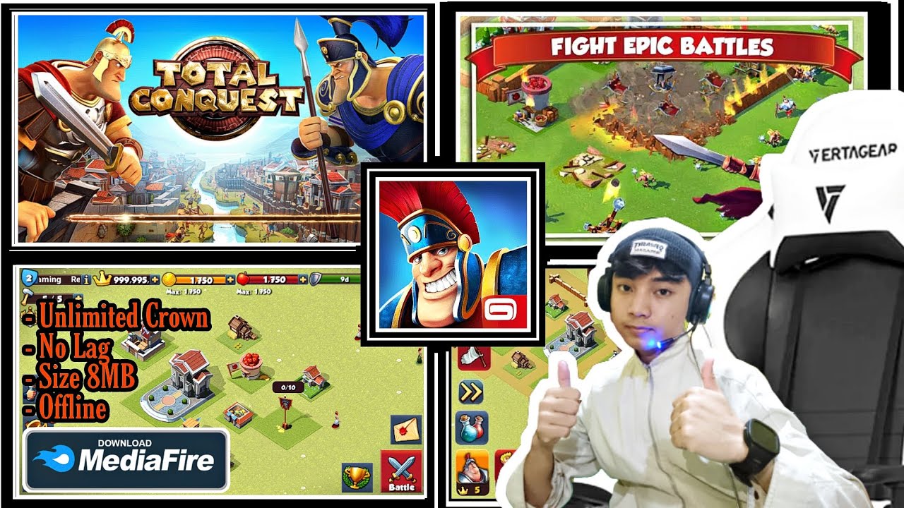 Total Conquest mod (Android) Offline - YouTube