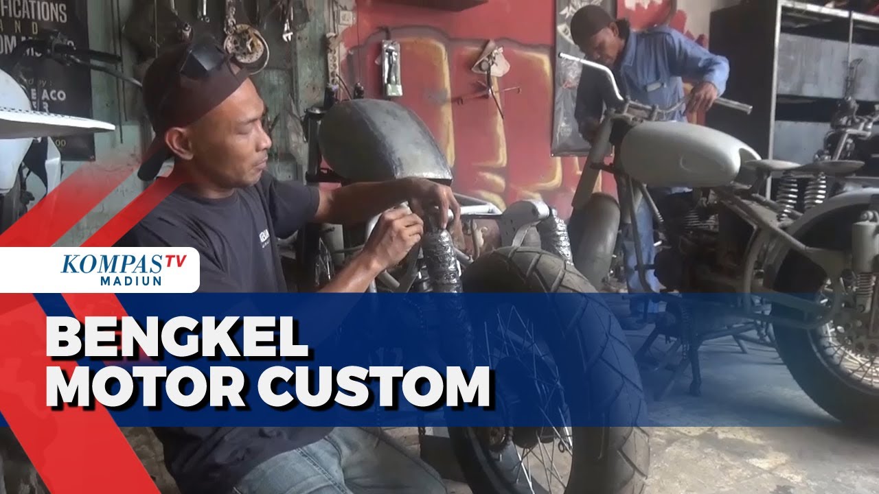 Bengkel Motor Custom Peluang Cuan Besar - YouTube