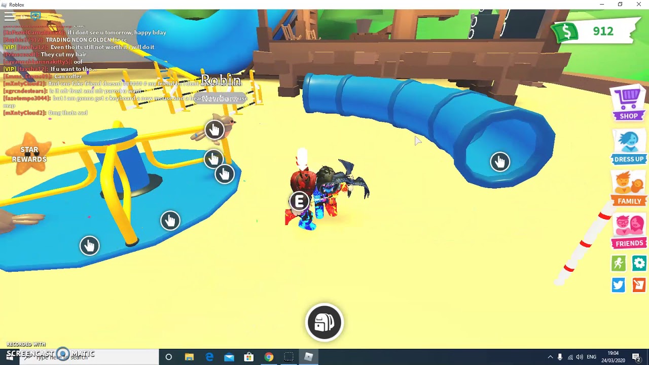 roblox adopt me game play - YouTube