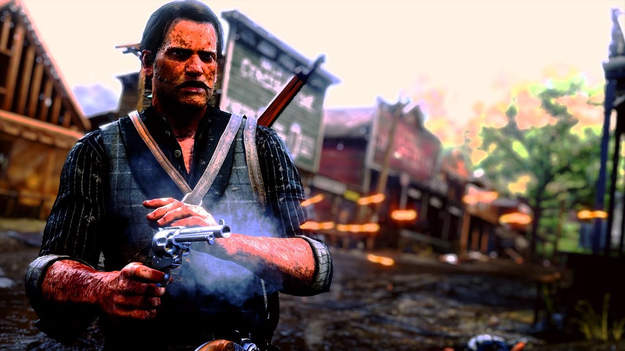 Red Dead Redemption 2 - Hardcore Headshots and Bleedouts (Modded) - YouTube