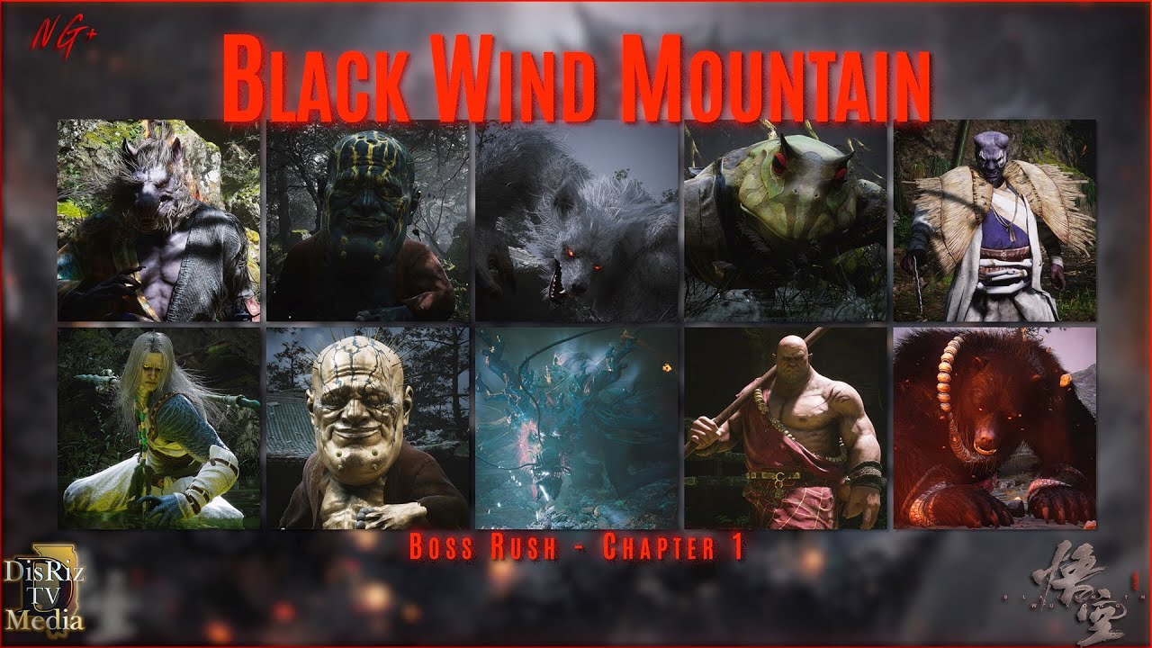 Black Wind Mountain | Black Myth: WuKong - Chapter 1 Boss Rush | Epic Combat Showcase - YouTube