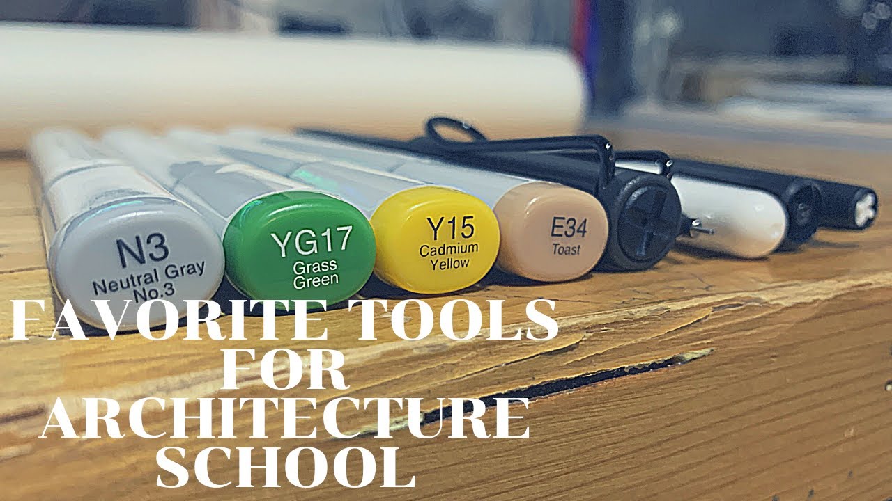 Favorite Tools For Architecture School - YouTube