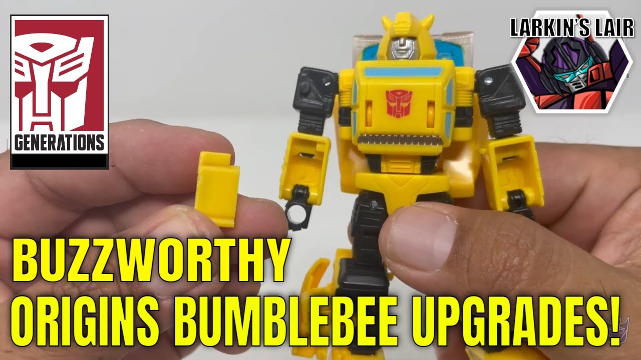 Buzzworthy Bumblebee Origins Upgrade Kit, Larkin's Lair - YouTube