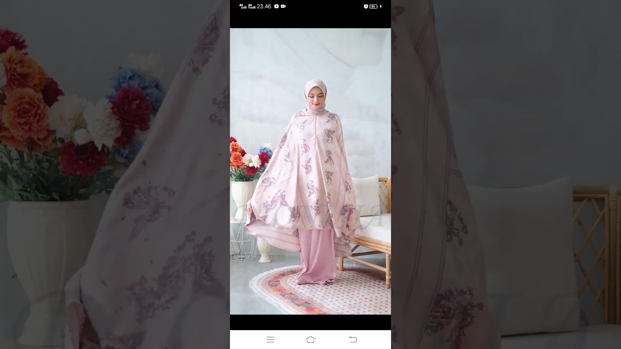 mukena viral jumbo premium - YouTube