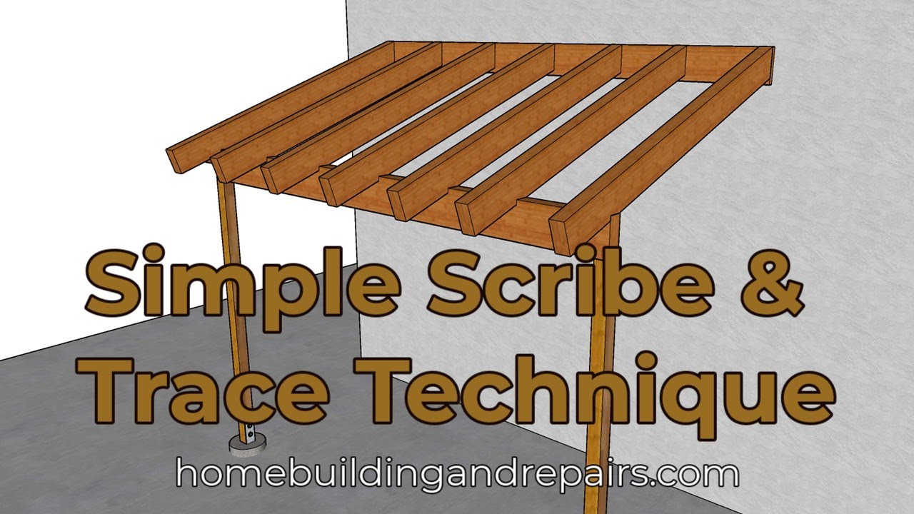 EASY Rafter Pattern Trick With No Math or No Pitch Needed! - YouTube