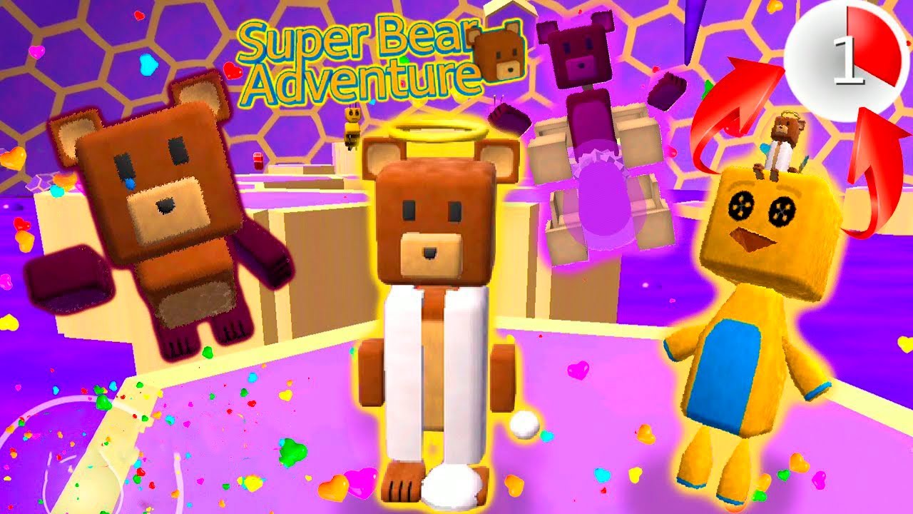 3D Platformer Super Bear Adventure - New Game Gameplay - YouTube