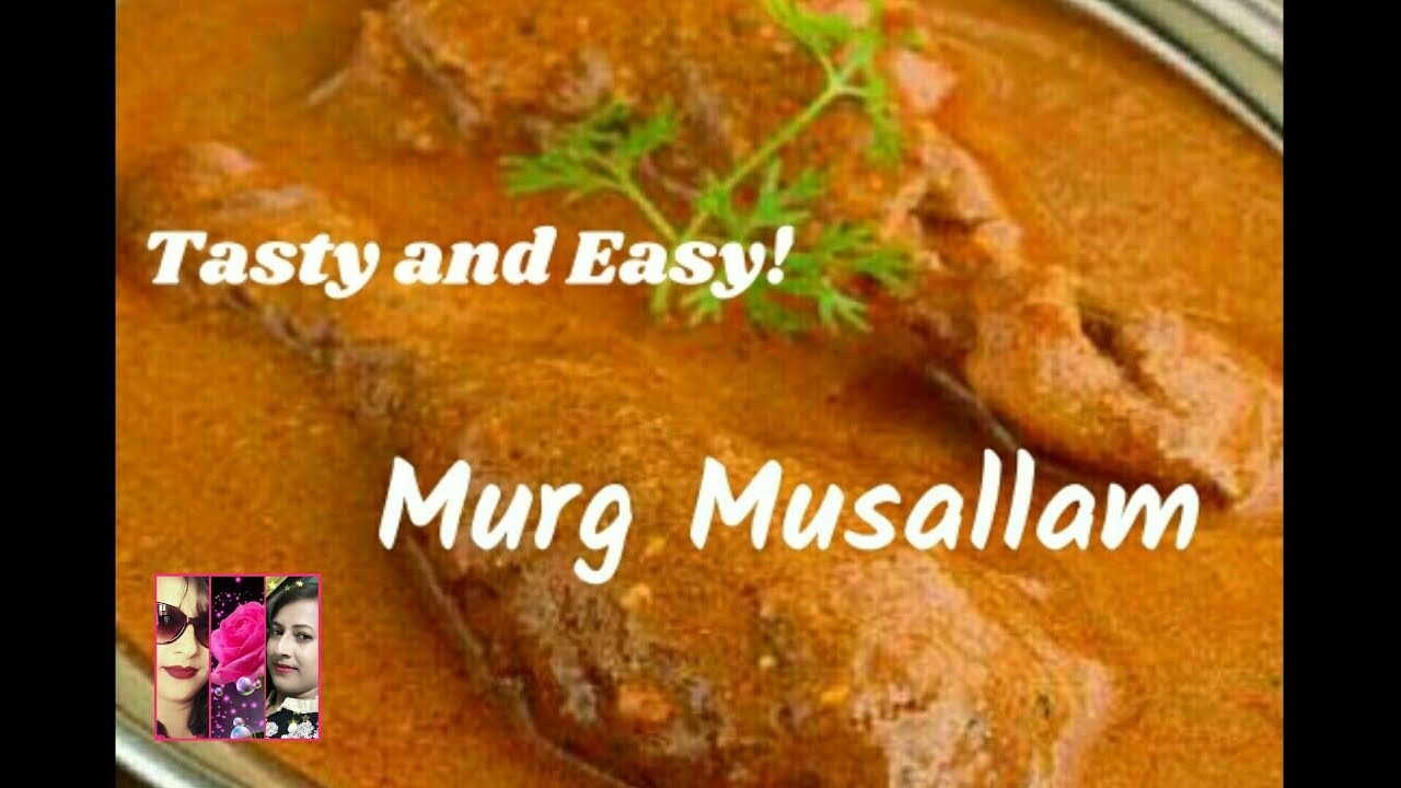 Murg Musallam Recipe easy and quick! - YouTube