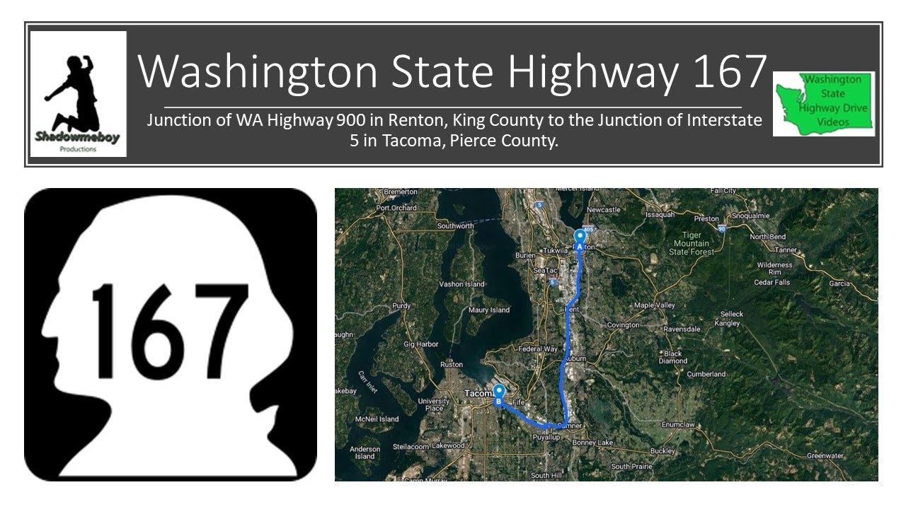 WA Highway 167 - YouTube