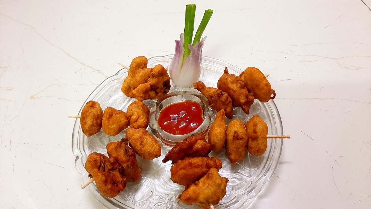 Bombil (Bombay Duck) Pakoda | बोंबलाची भजी - YouTube
