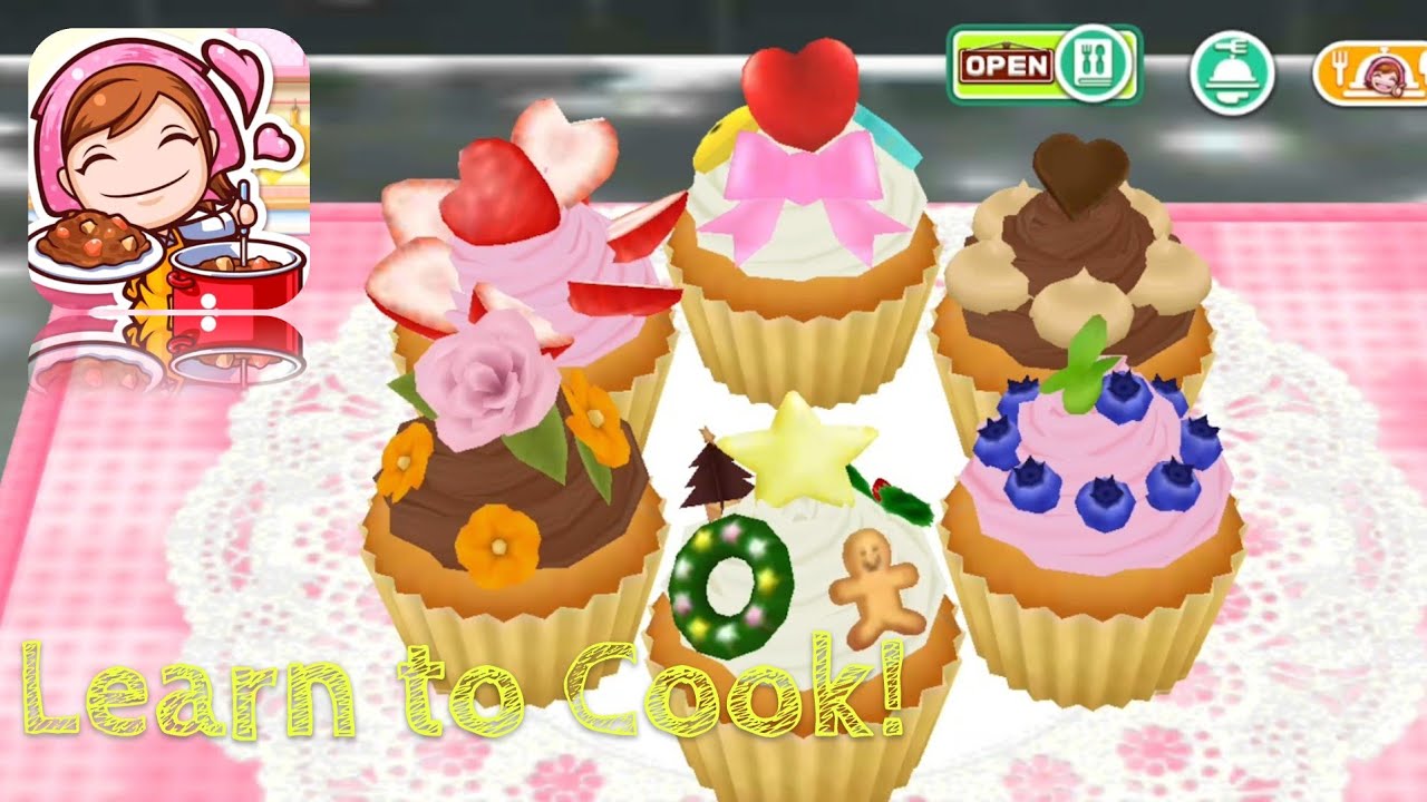 Learn to Cook! ~ Cupcake ~ Cooking Mama - YouTube