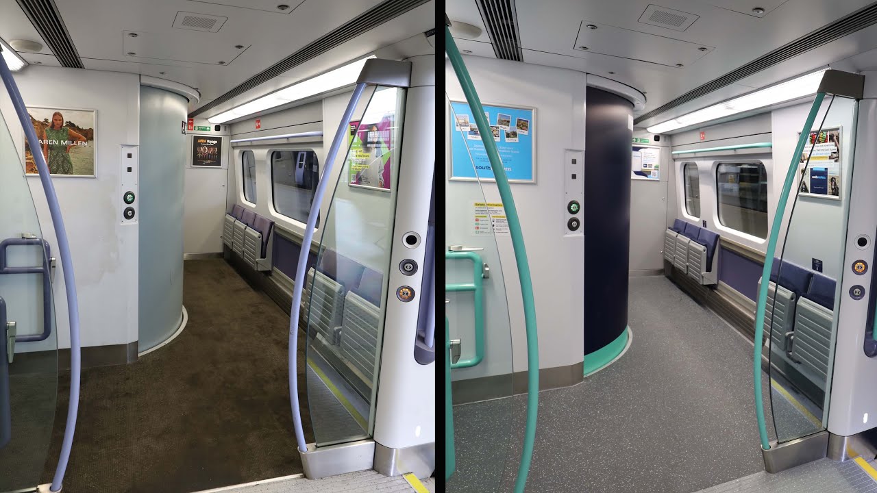 Class 395 Refurbishment - Before & After - YouTube