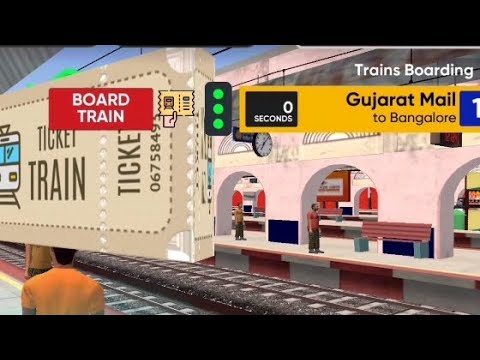 Boarding Gujarat Mail First time Long Distance Train Journey - YouTube