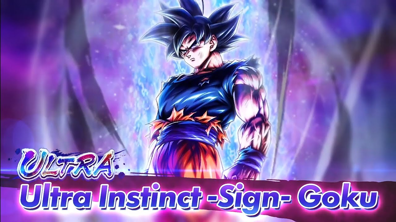 DRAGON BALL LEGENDS ULTRA _Ultra Instinct -Sign- Goku_ Trailer ...