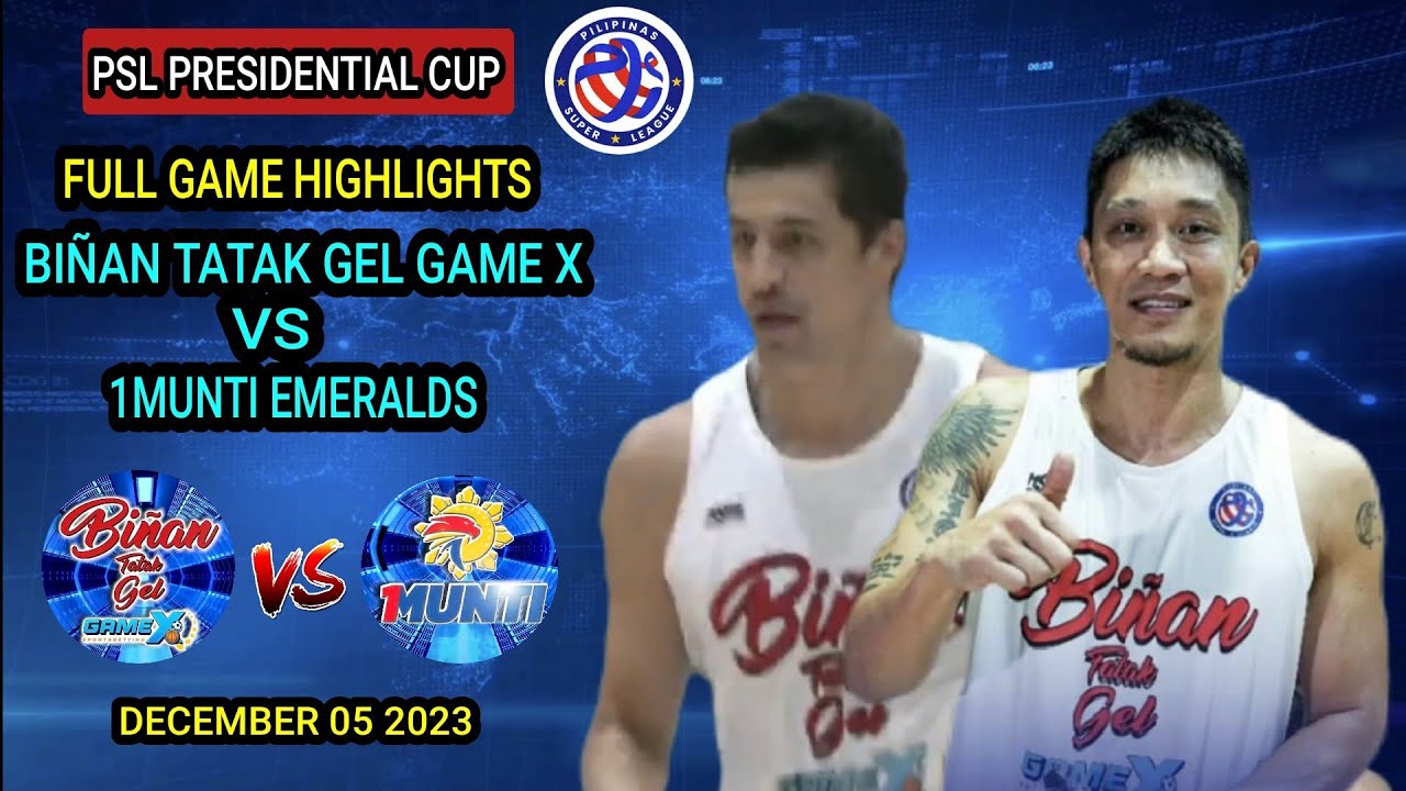 PSL HIGHLIGHTS | BIÑAN TATAK GEL VS 1MUNTI | PSL PRESIDENTIAL CUP 2024 #psl - YouTube