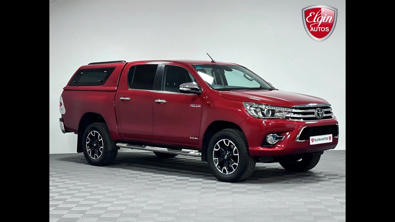 2016 - Toyota Hilux Invincible X 2.4 D-4D - Crimson Spark Red with ...