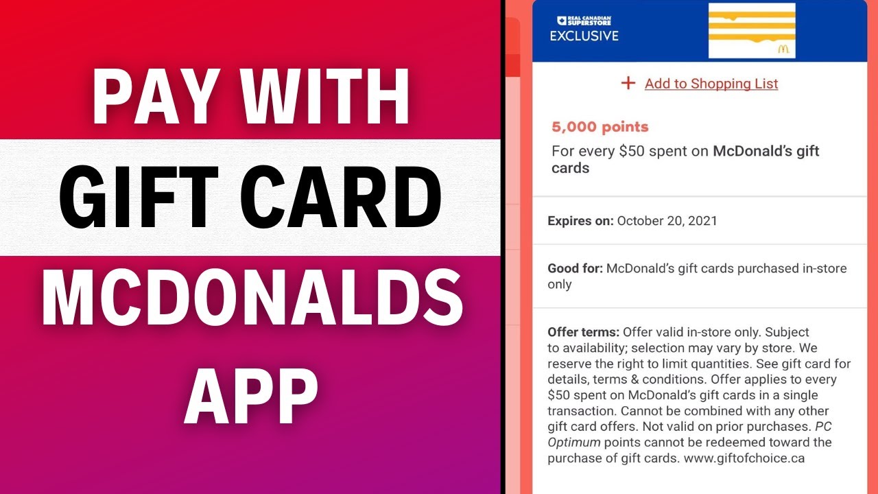 How To Pay With Gift Card McDonalds App Tutorial YouTube how-to-pay-with-gift-card-mcdonalds-app-tutorial-youtube