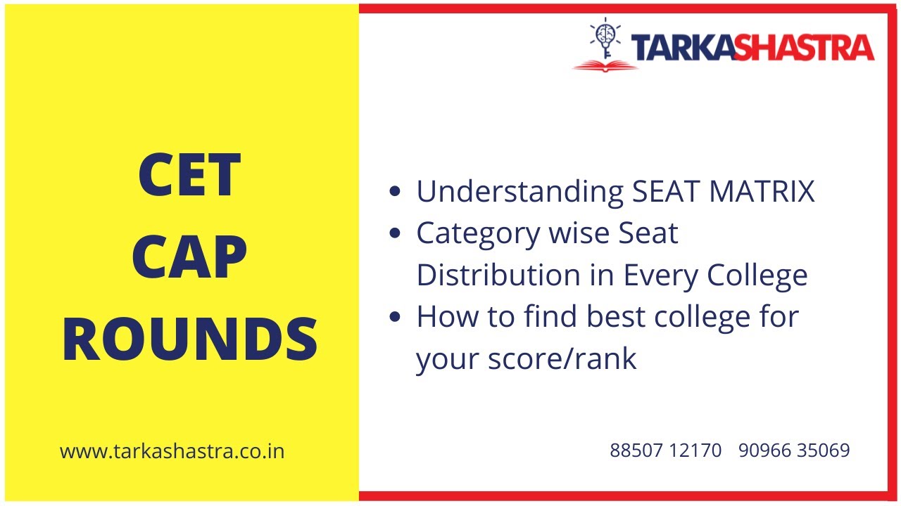 How to read CET Seat Matrix | ONLY 47 Open Category Seats in JBIMS ...