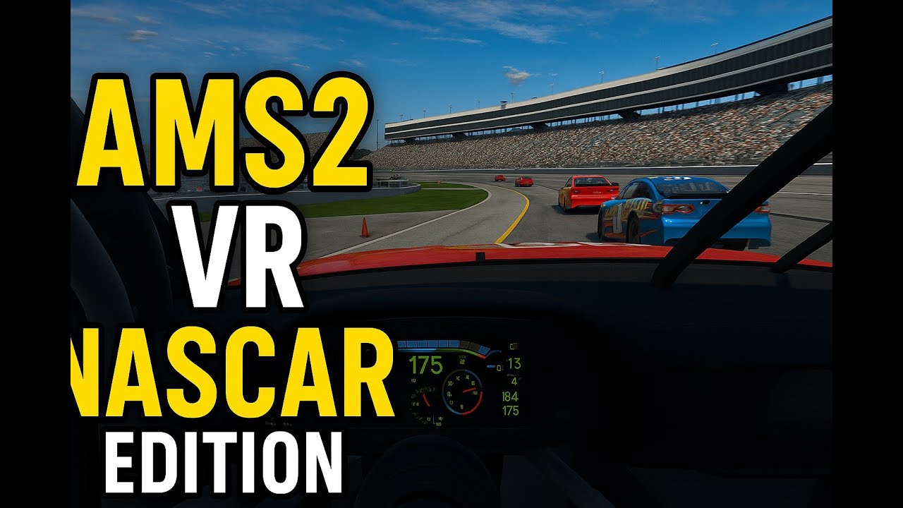 AMS2 VR NASCAR Edition | Full Immersion Racing on Quest 3 - YouTube