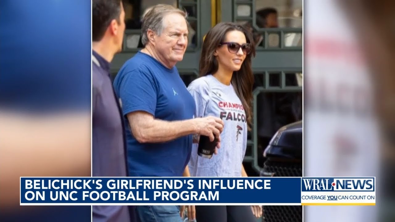 Bill Belichick's girlfriend, Jordon Hudson, interrupts interview ...