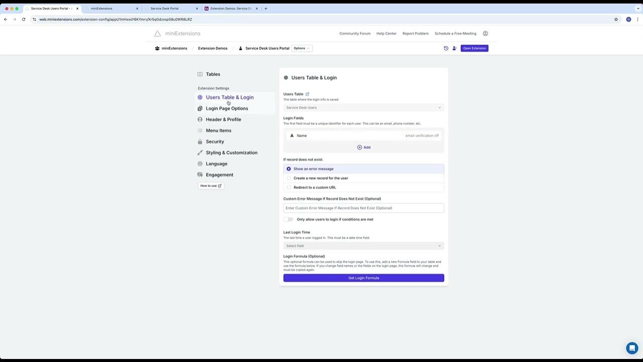 Client Portal for Airtable - miniExtensions - YouTube