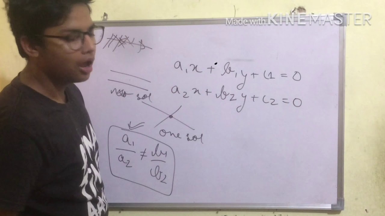 How to prove that lines are intersecting, parallel, coincident - YouTube