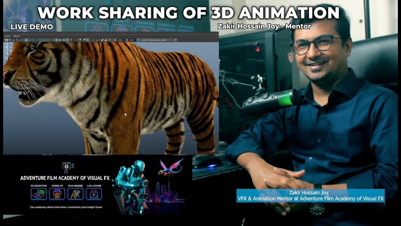 Work Sharing of 3D Animation in Bangladesh | AFAVFX | Dream journey vfx ...