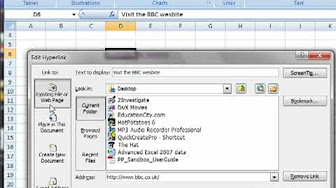 ECDL Advanced Excel - YouTube
