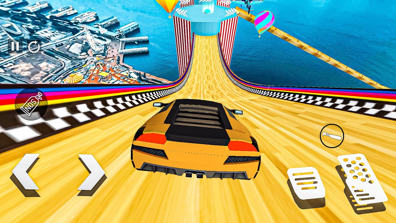Mega Ramp Impossible Car Racing 3D - Stunt Car Simulator #3 - Gameplay ...