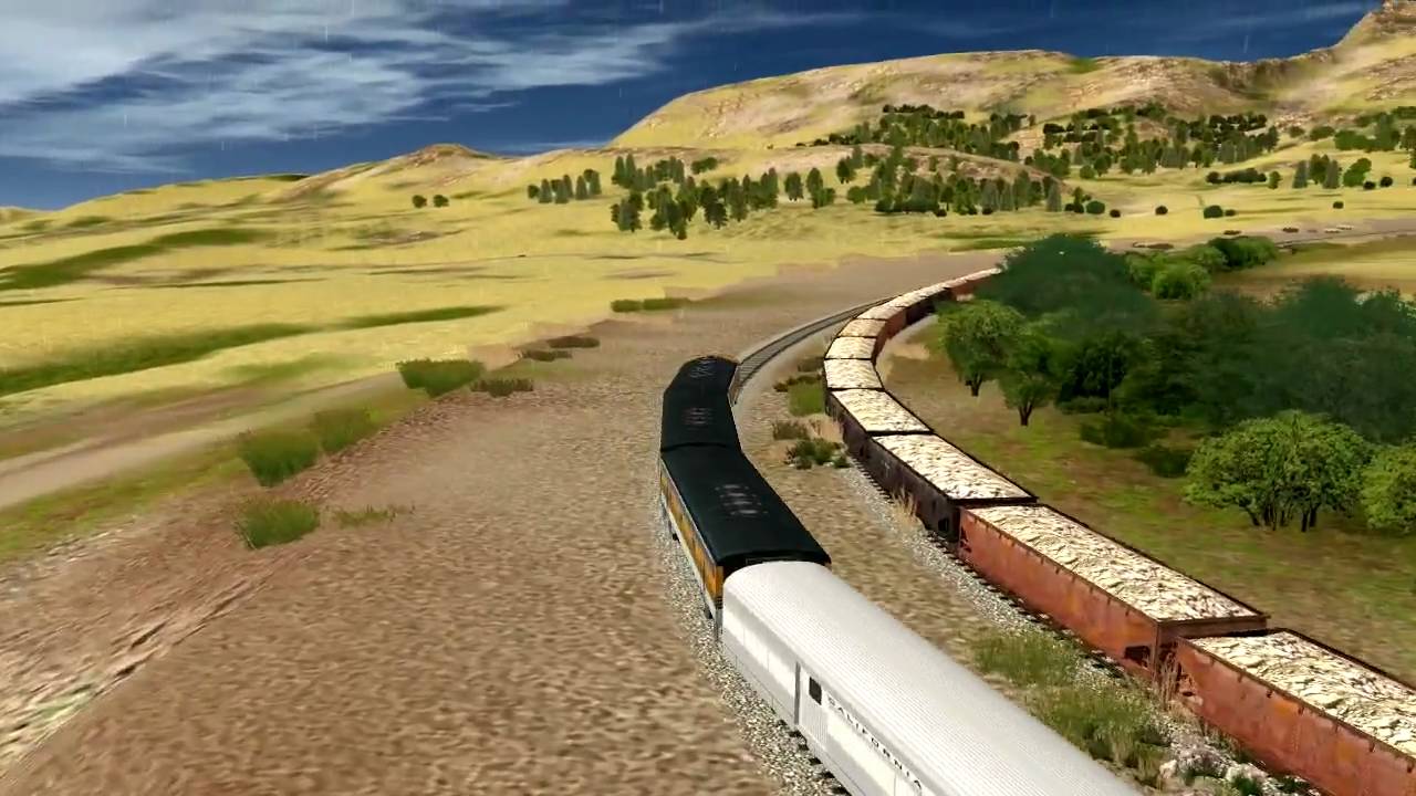 The California Zephyr - The Big Ten Curve - YouTube