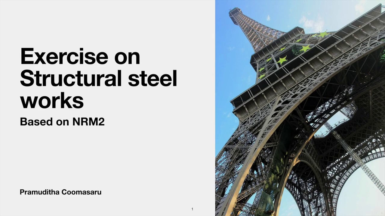 Taking off Measurements (weight and area calculation) of Structural ...