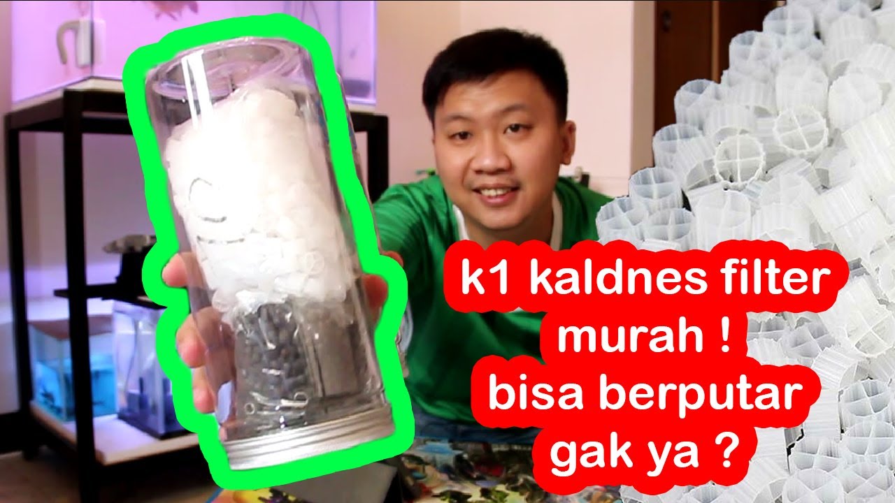 K1 kaldnes - review Kaldnes Bio Reactor ZA500 - YouTube