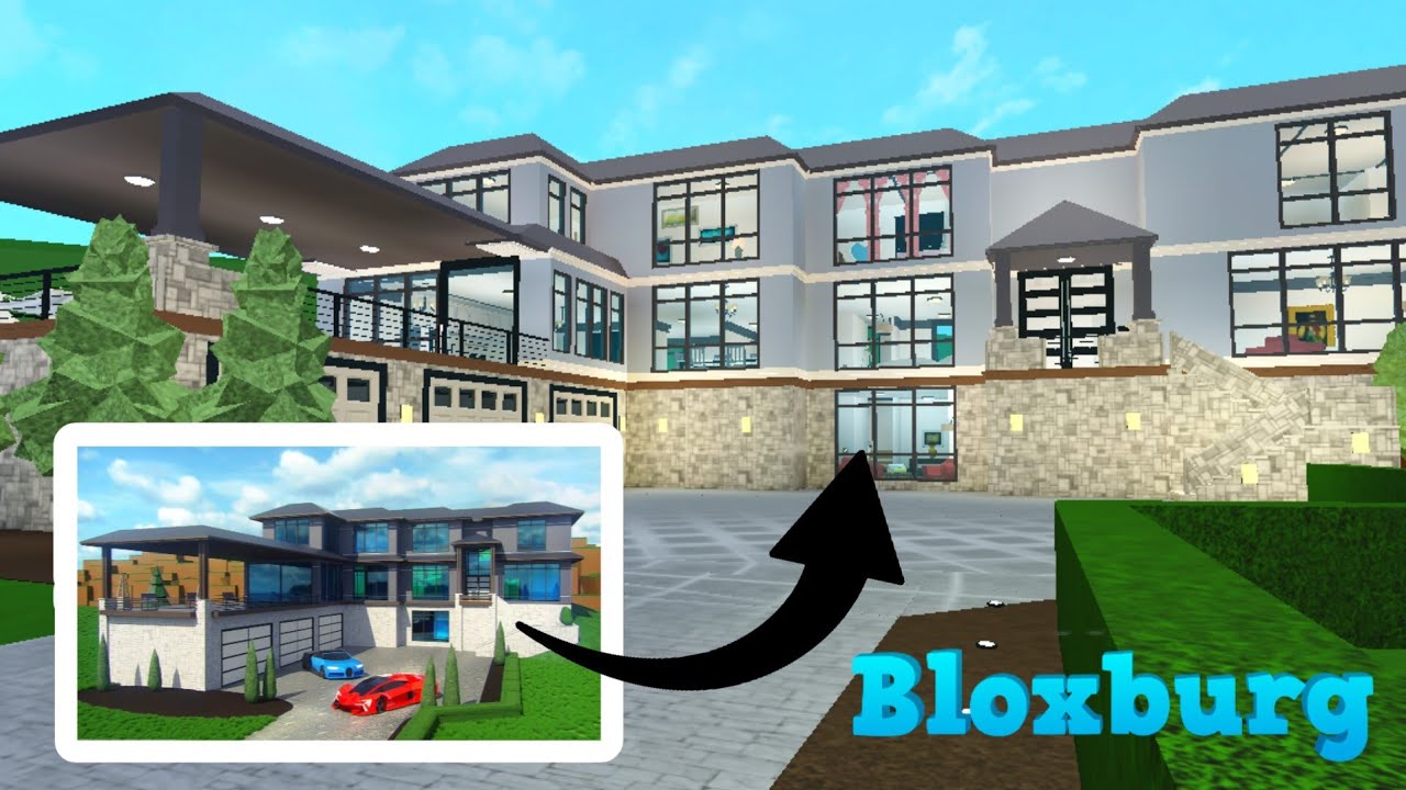 Roblox house tycoon Level 4 house in BLOXBURG 🏡 - YouTube