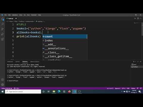 Join Tuples||Multiply Tuples and Tuple Methods ||@Coding With Sarika|| - YouTube