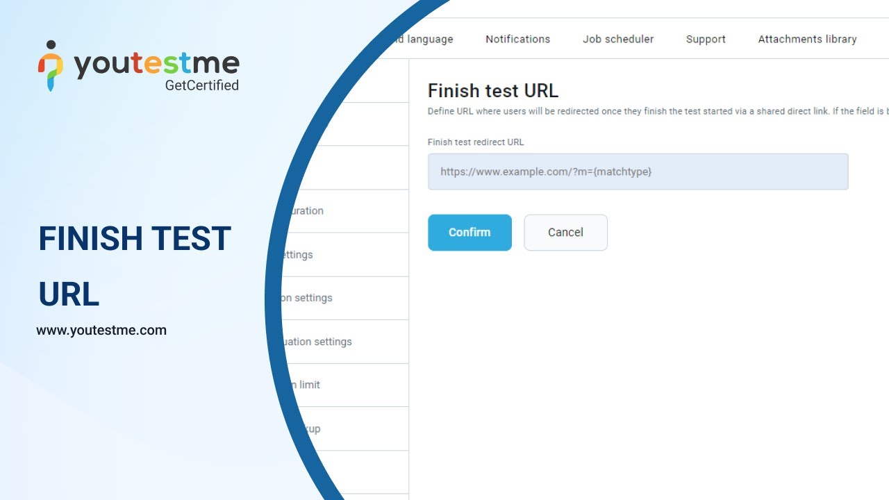 YouTestMe GetCertified 11.3 - Finish Test URL - YouTube