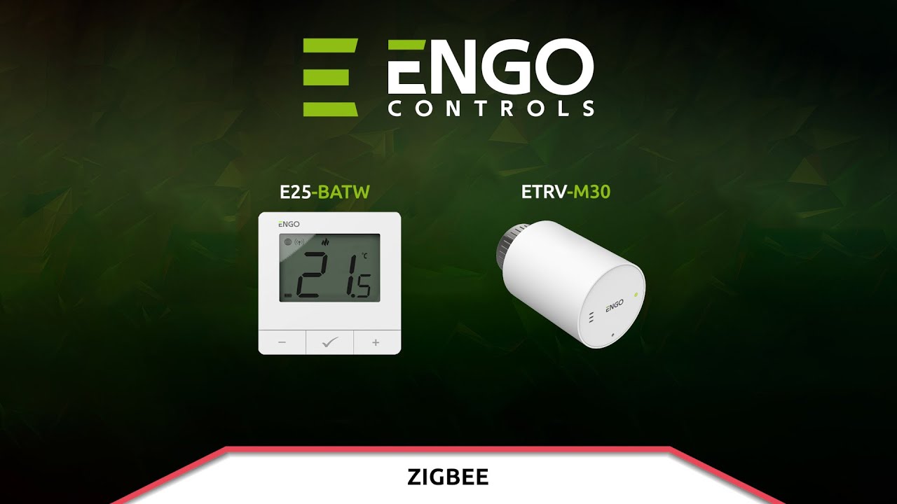 ETRV + E25 Installation of a head for controlling radiator heating ...