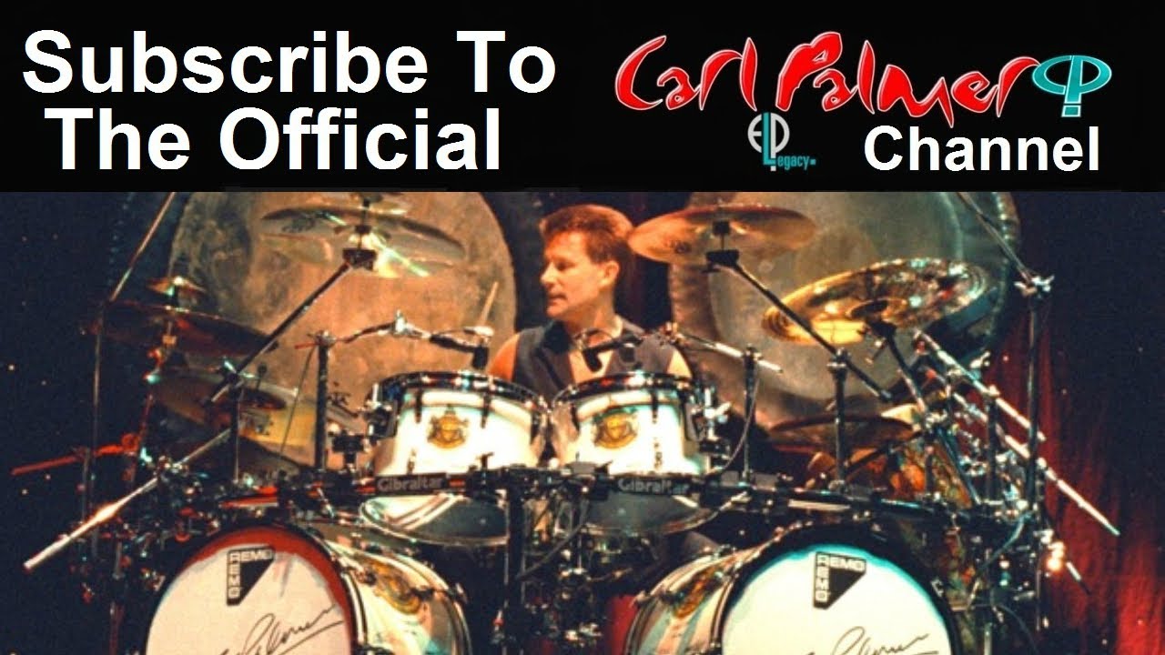 Carl Palmer drum solo with Emerson Lake and Palmer from The Rosemont ...